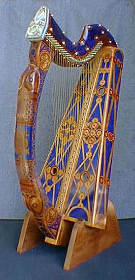 The history of the harp - Le livre et la harpe